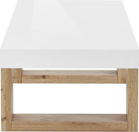 Bílý konferenční stolek 60x120 cm Solid – Støraa