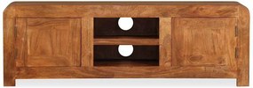 TV stolek masivní dřevo s medovým povrchem 120 x 30 x 40 cm 244679