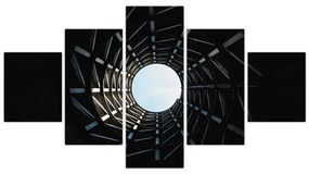 Obraz tunelu (125x70 cm)