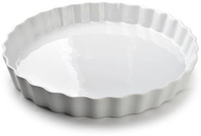 Mondex Porcelánová forma na koláče BASIC 32 cm bílá