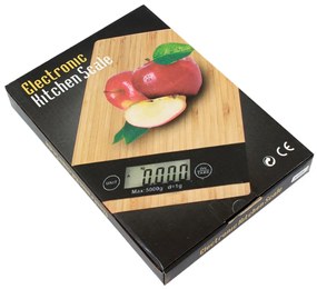 APT AG51N Bambusová kuchyňská váha SLIM 5kg
