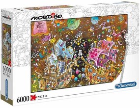 Clementoni - Puzzle 6000 Mordillo: Polibek