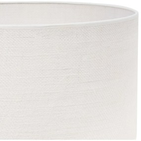 Závěsné svítidlo Juta, 1x bílé jutové stínítko, (fi 40cm), w