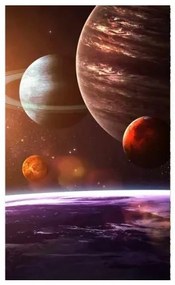 Fototapeta - Planety sluneční soustavy 225x250 + zdarma lepidlo