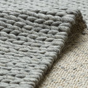 Dywany Łuszczów, Kusový koberec Tahar 99004G grey, 90x150, šedá, ložnice