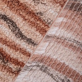 Bielastické potahy OCEANO NOVÉ cihlové křeslo ušák (š. 60 - 110 cm)
