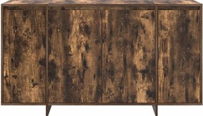 Servírovací skříň Kouřový dub 135 x 41 x 75 cm Kompozitní dřevo 3333890