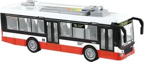 MaDe 08517 - Trolejbus s českým hlasem, 7 x 10 x 28 cm