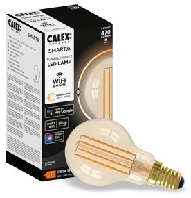 Calex Smart E14 P45 4,5W 1800-3000K dim zlatá 2ks