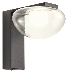 Redo Designové LED nástěnné svítidlo SINCLAIR Barva: Černá
