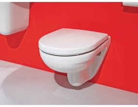 JIKA H8663850000001- Závěsné WC + záchodové prkénko LYRA duroplast/bílá