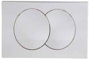 Geberit Delta, splachovací tlačítko DELTA ZERO, UP100, bílá, 115.100.11.5
