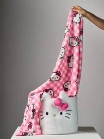 Sinsay - Dětská deka Hello Kitty - růžová