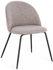BIZZOTTO Jídelní židle TANYA bouclé šedá 0734365