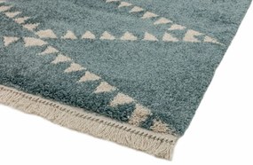 Modrý  koberec Lever Blue Rozměry: 120x170 cm