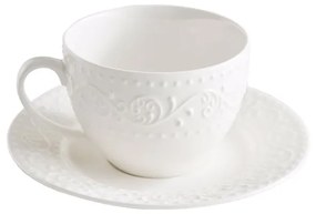 La Porcellana Bianca Sada 6 ks porcelánových šálků na čaj Sognante 350 ml