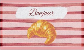 Rohožka z PVC 40x70 cm Croissant Bonjour – Artsy Doormats