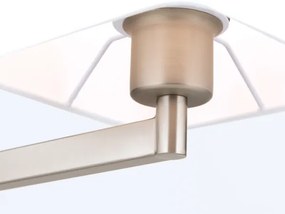 Orion LA 4-1209/1 - Stolní lampa CARLTON 1xE27/40W/230V bílá/matný chrom