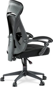 Ergonomická kancelářská židle VIGELTI - černá síťovina