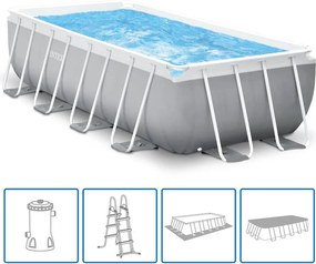 INTEX Bazénový set Prism Frame obdélníkový 488 x 244 x 107 cm 26792GN