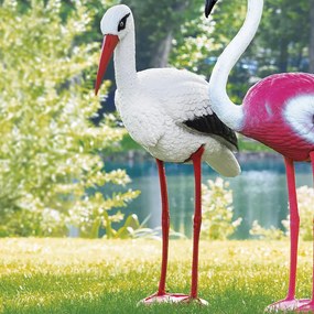 Zahradní dekorace Čáp