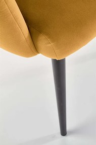 HALMAR K410 židle hořčicová