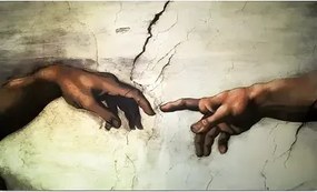 NORIMPEX Malování podle čísel Stvoření Adama / 40x50 cm