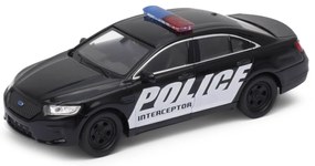 Welly Ford Interceptor 1:34 policejní černý