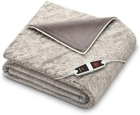 Vyhřívaná deka beurer hd 150 nordic cosy taupe