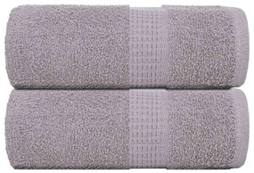 Ručníky FROGN 2 ks šedé 30x30 cm 360 g/m² 136824