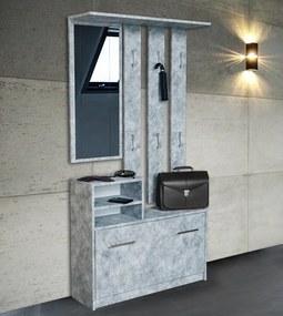 FALCO Předsíňová stěna Jantar beton