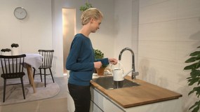 Hansgrohe Talis M51, páková dřezová baterie 260 s otočným výtokem, chromová, 72810000
