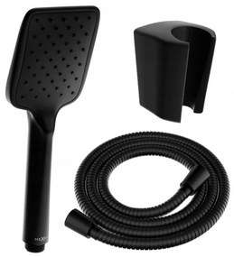 Mexen příslušenství - 1-bodový ruční sprchový set R-62, černý, 785626052-70