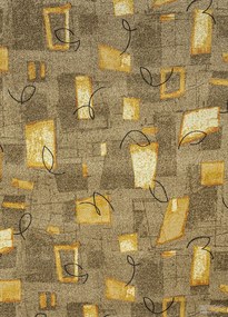 Koberce Breno Metrážový koberec LIBRA 300, šíře role 400 cm, Hnědá, Vícebarevné