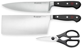 Wüsthof CLASSIC Sada 2 nožů + Kuchyňské nůžky 1120160203