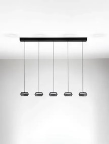 Designový lustr Jailyn 5 line