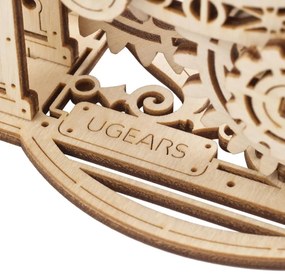 Ugears 3D dřevěné mechanické puzzle Dekorační budík
