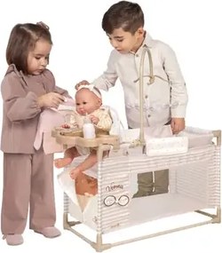 DeCuevas 53178 Moje první postýlka pro panenky s hracím centrem Verona