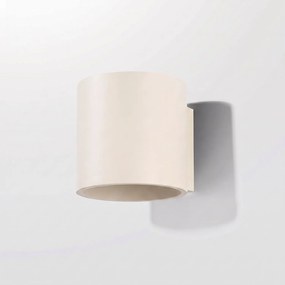Sollux Lighting Nástěnné svítidlo ORBIS 1 béžové