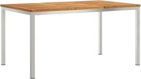 Zahradní jídelní sada 5 ks 150 x 90 x 75 cm 3334791