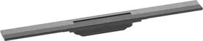 Hansgrohe RainDrain Flex sprchový žlab 70 cm nerez kartáčovaný černý chrom 56043340