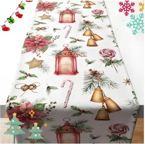 Běhoun na stůl s vánočním motivem 45x140 cm Merry Christmas – Mila Home