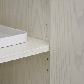 HOMCOM Mikrovlnná část kuchyňské skříňky se 2 dvířky a nastavitelnou policí na kolečkách, nosnost 70 kg, 60.4x40.3x97 cm, Bílá