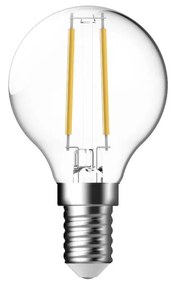 LED žárovka NORDLUX Filament, E14, 1,2 až 4 W, 2700 K - 2700 K, 2,1 W LED, 250 lm