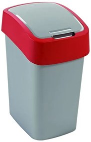 Curver FLIPBIN odpadkový koš 25L červený, 02171-547 pro třídění odpadu / nápojové kartony
