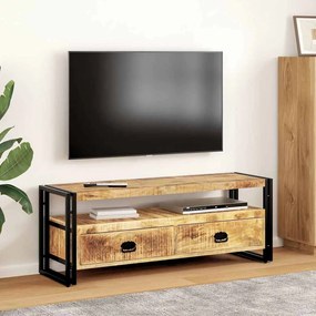 vidaXL Marketos TV stolek 120 x 35 x 45 cm masivní mangovníkové dřevo
