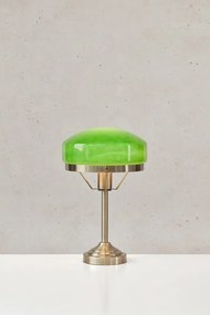 Zelená/v mosazné barvě stolní lampa (výška 39 cm) Aurelia – Markslöjd