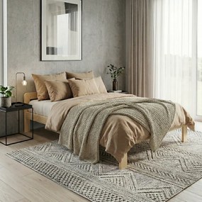 Maxi Postel z masivu Cecilie 140 x 200 cm - Borovice