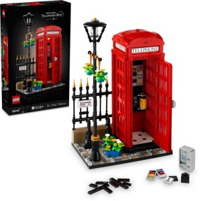Lego stavebnice lego ideas 21347 červená londýnská telefonní budka