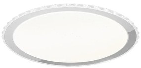 Stropní LED svítidlo Layla, 1x LED 50w, 3000-6000k, w/ch, s ovladačem